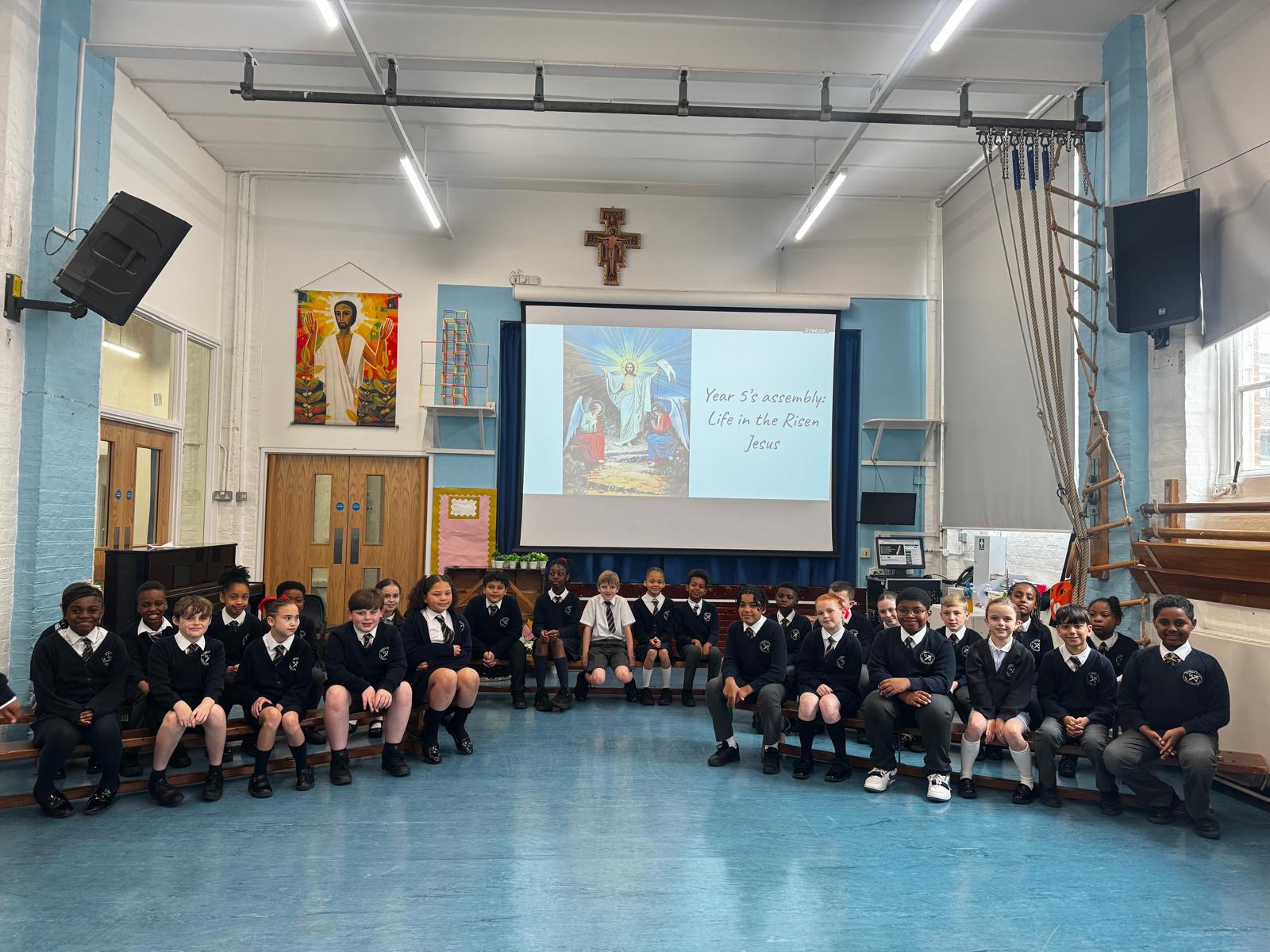 Year 5 assembly - St. Peter and St. Paul's Catholic Primary School
