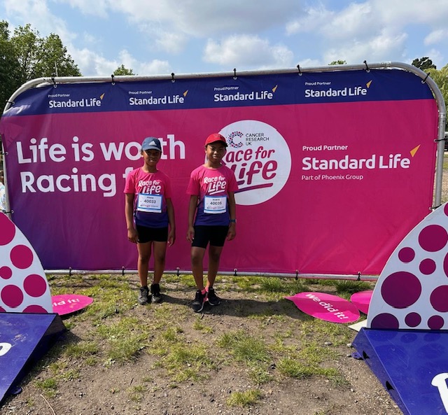 Eliana and Andria Race for Life! - St. Peter and St. Paul's Catholic ...